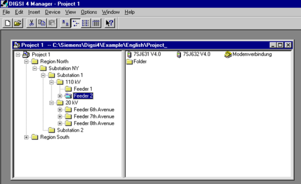 Project Administration with DIGSI 4 software – Electrical Engineering