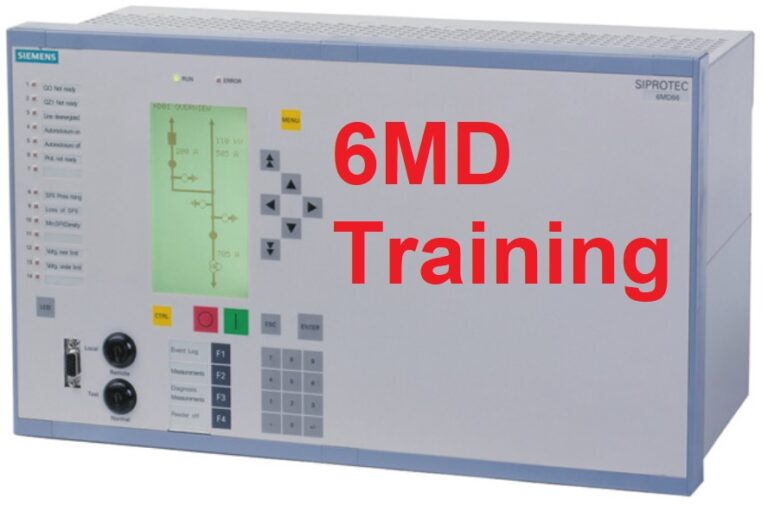 SIPROTEC 6MD Bay Controller training – Electrical Engineering