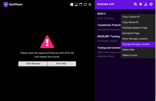 How to access our training courses – Electrical Engineering
